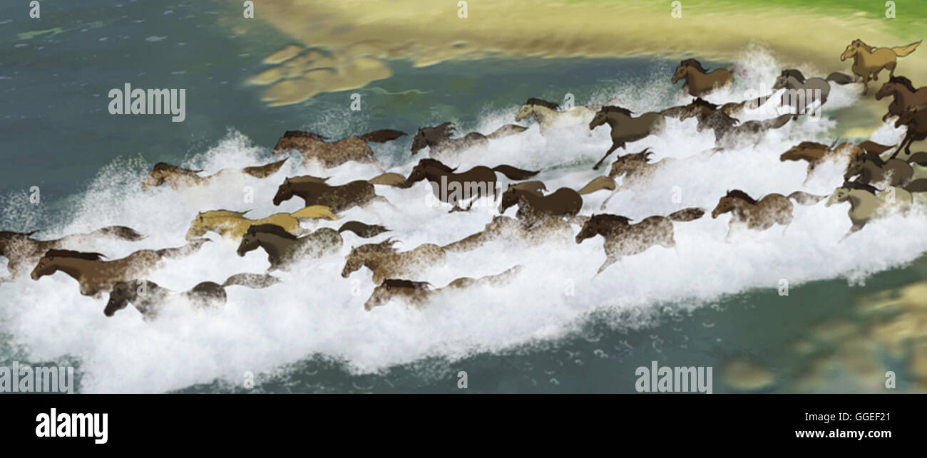 Esprit - DER WILDE / MUSTANG - Spirit Stallion of the Cimarron USA 2002 ...