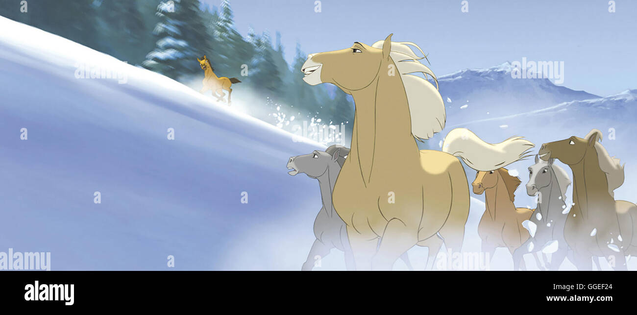 Esprit - DER WILDE / MUSTANG - Spirit Stallion of the Cimarron USA 2002 ...