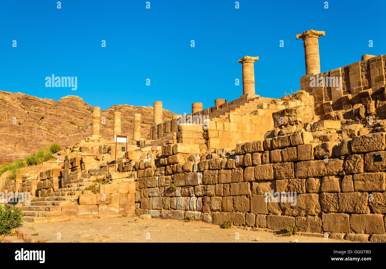 Temple petra Banque de photographies et d’images à haute résolution - Alamy