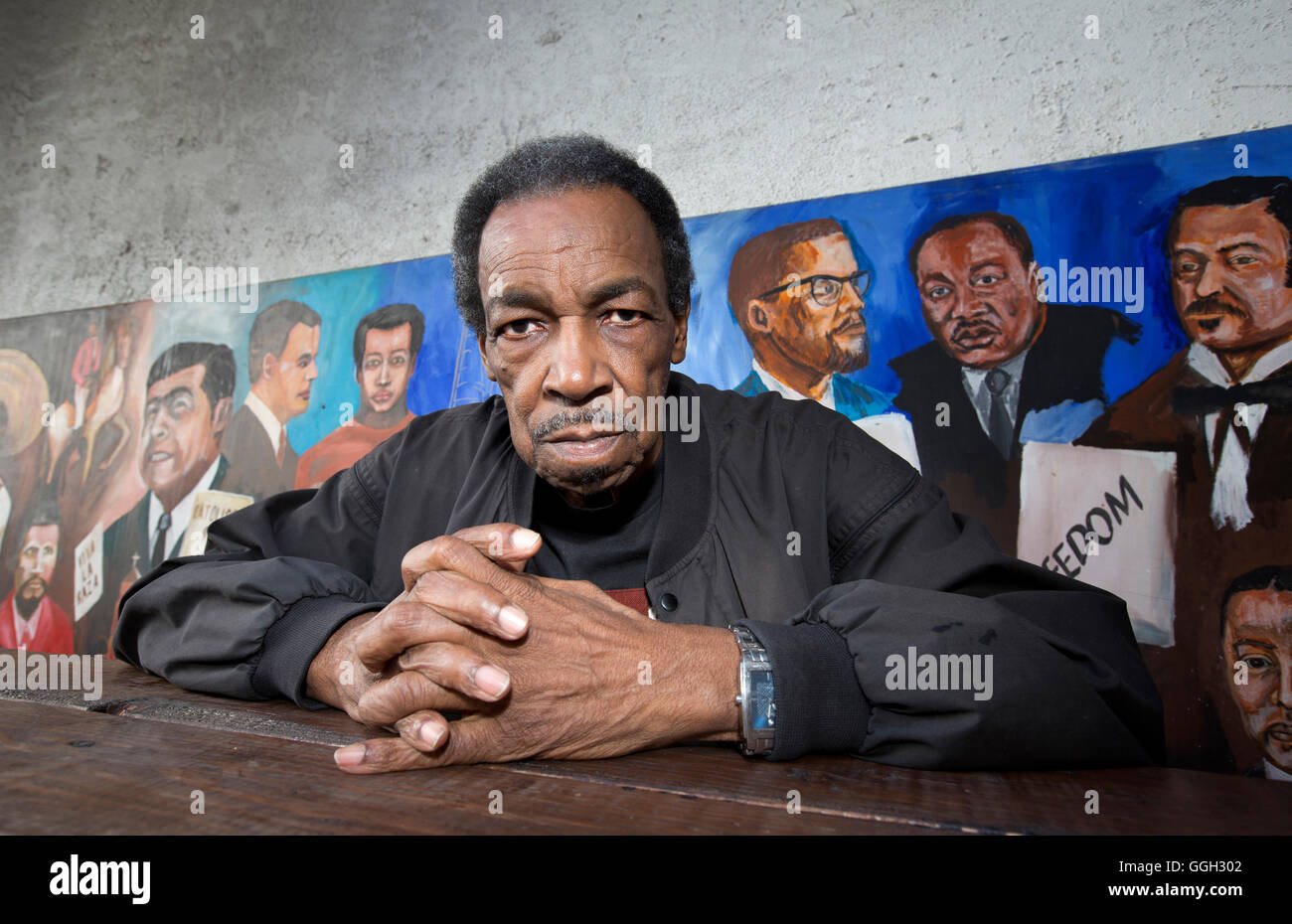 Otis O'Solomon, poète américain et membre fondateur de l'Watts ...