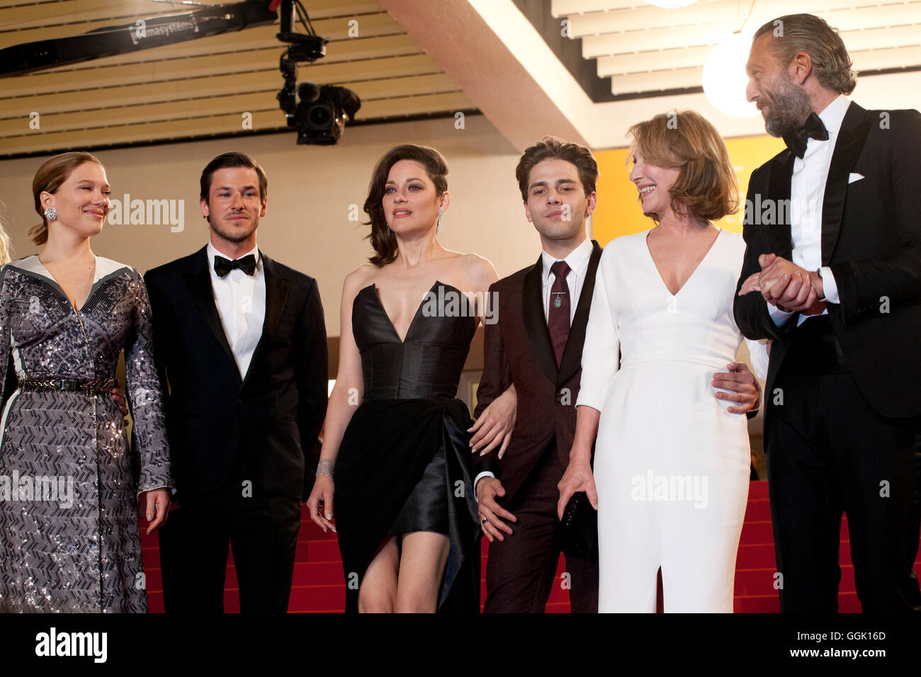 Lea Seydoux, Gaspard Ulliel, Marion Cotillard, Xavier Dolan, Nathalie Baye et Vincent Cassel ...