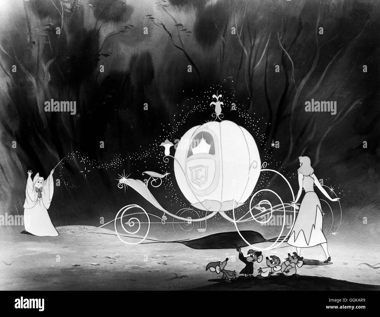 Cendrillon / Cinderella USA 1950 / Clyde Geronimi Voir aus Walt Disney ...