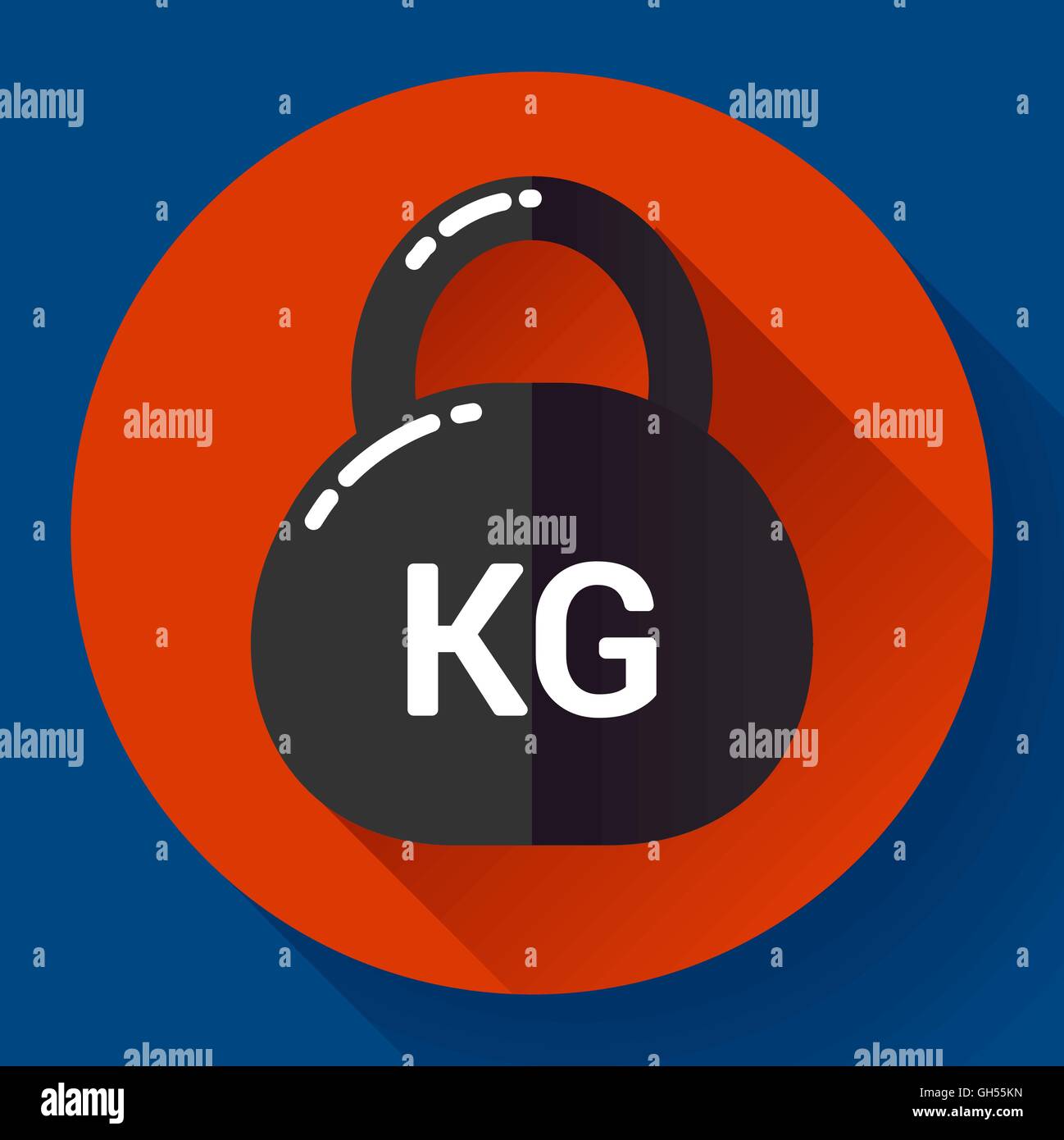 Symbole de poids kg Banque de photographies et d’images à haute ...