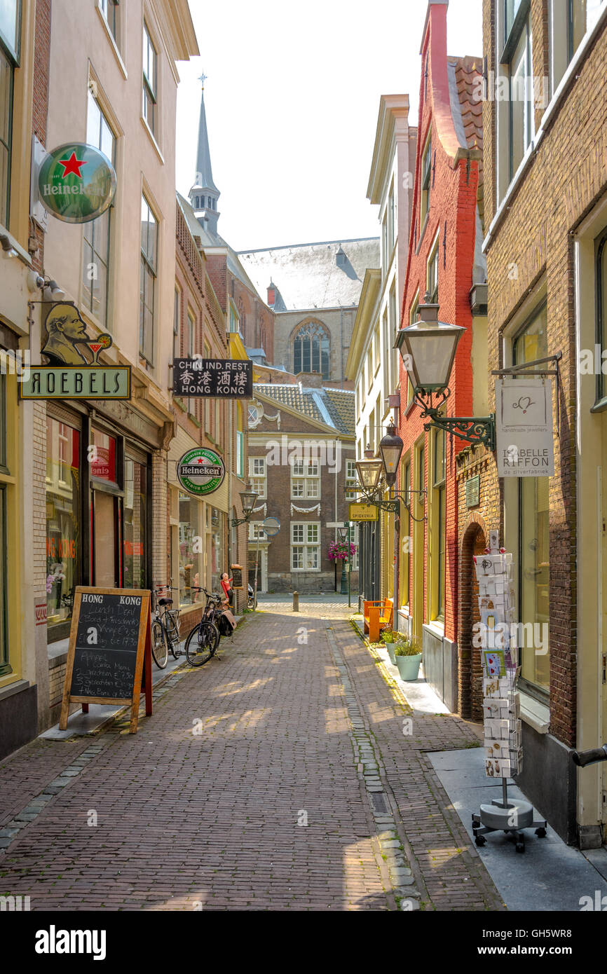 Ville historique de leiden Banque de photographies et d’images à haute ...