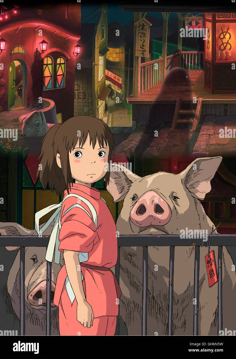 CHIHIROS REISE INS ZAUBERLAND / Spirited Away JP 2003 / Hayao Miyazaki Chihiro und ihre Eltern ...