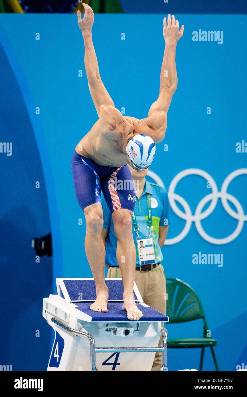 Michael phelps nageant papillon Banque de photographies et d’images à ...