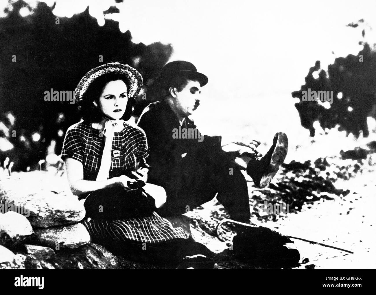 MODERNE ZEITEN / Modern Times USA 1936 / Charles Chaplin PAULETTE ...