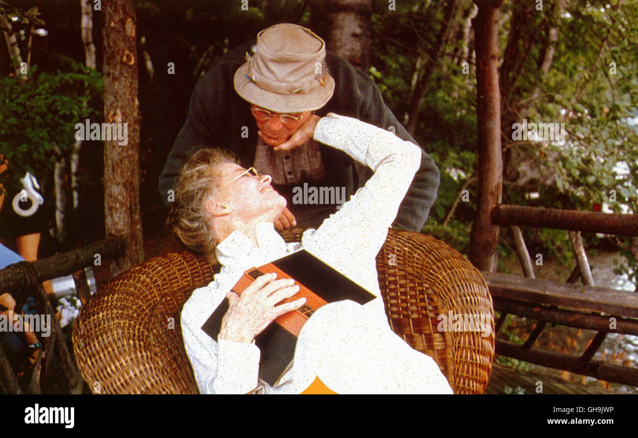 AM GOLDENEN VOIR On Golden Pond USA 1981 Mark Rydell Ethel Thayer ...