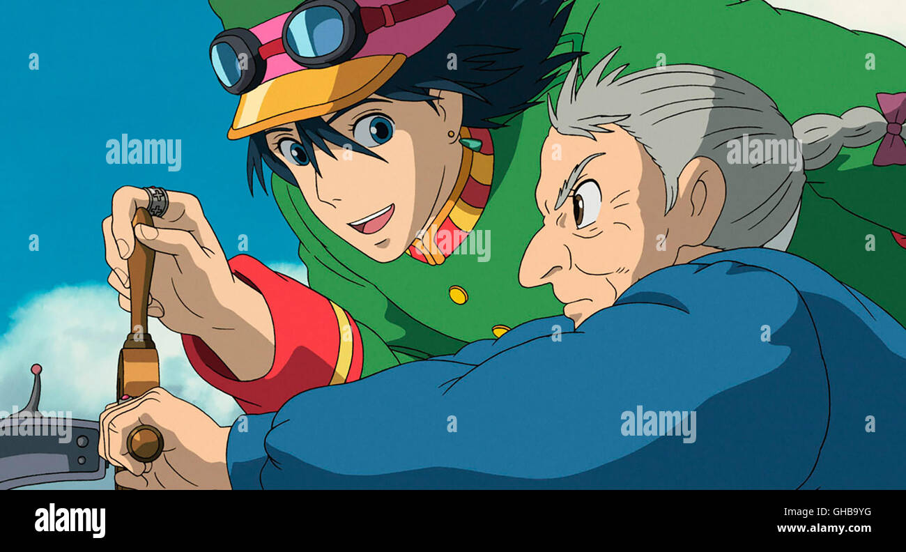 DAS WANDELNDE SCHLOSS Hauro no ugoku shiro / Le Château Ambulant Hayao Miyazaki Japon 2005 Hauro ...