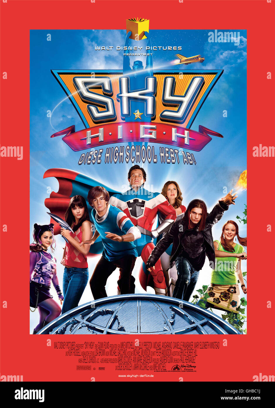Sky high diese highschool hebt ab Banque de photographies et d’images à ...