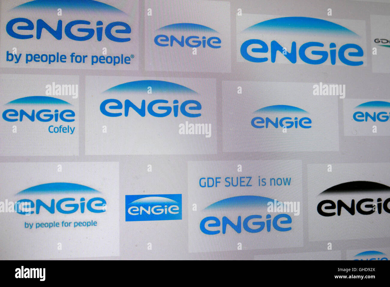 Logo engie Banque de photographies et d’images à haute résolution - Alamy