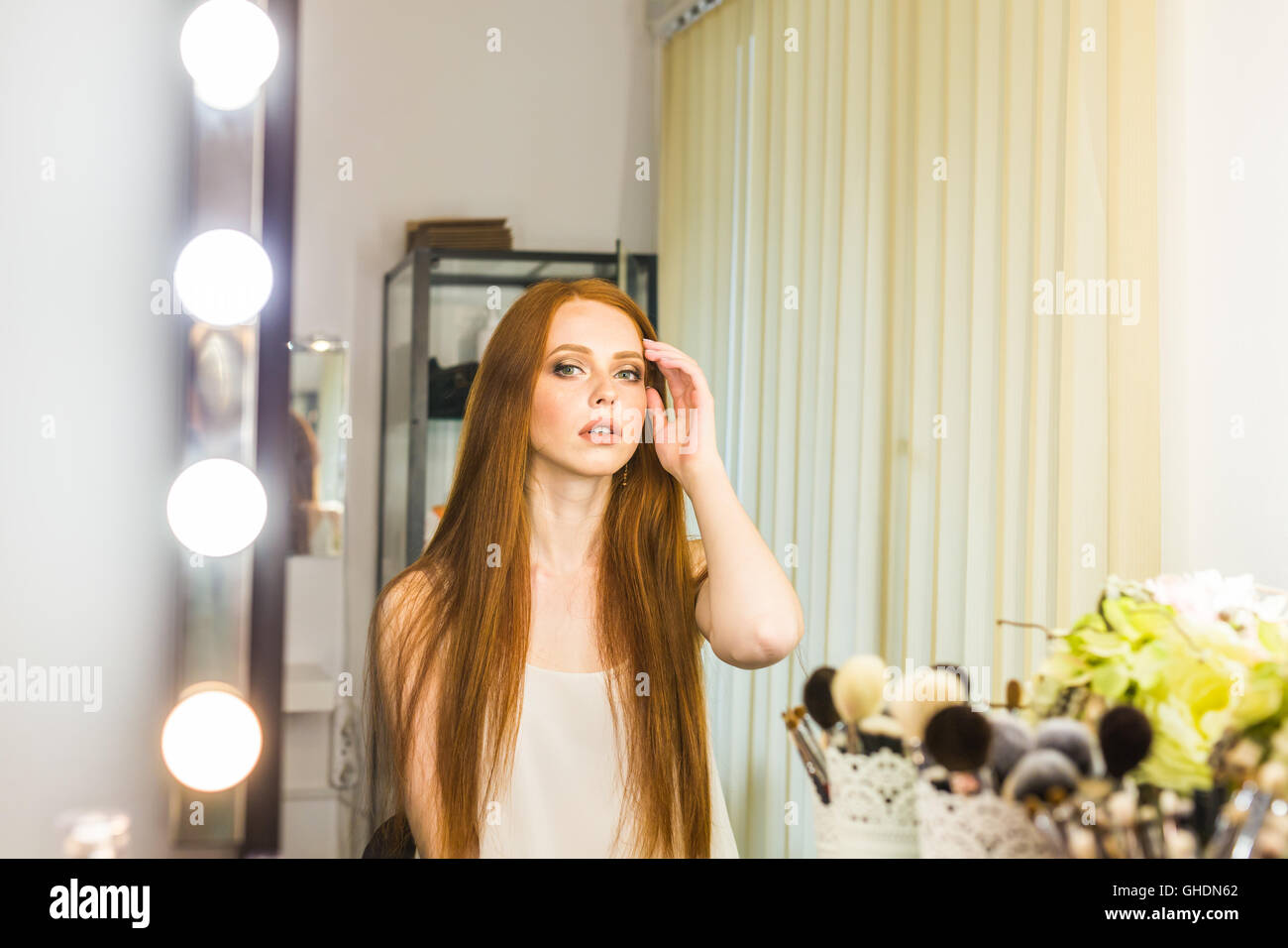 Roux miroir Banque de photographies et d’images à haute résolution - Alamy