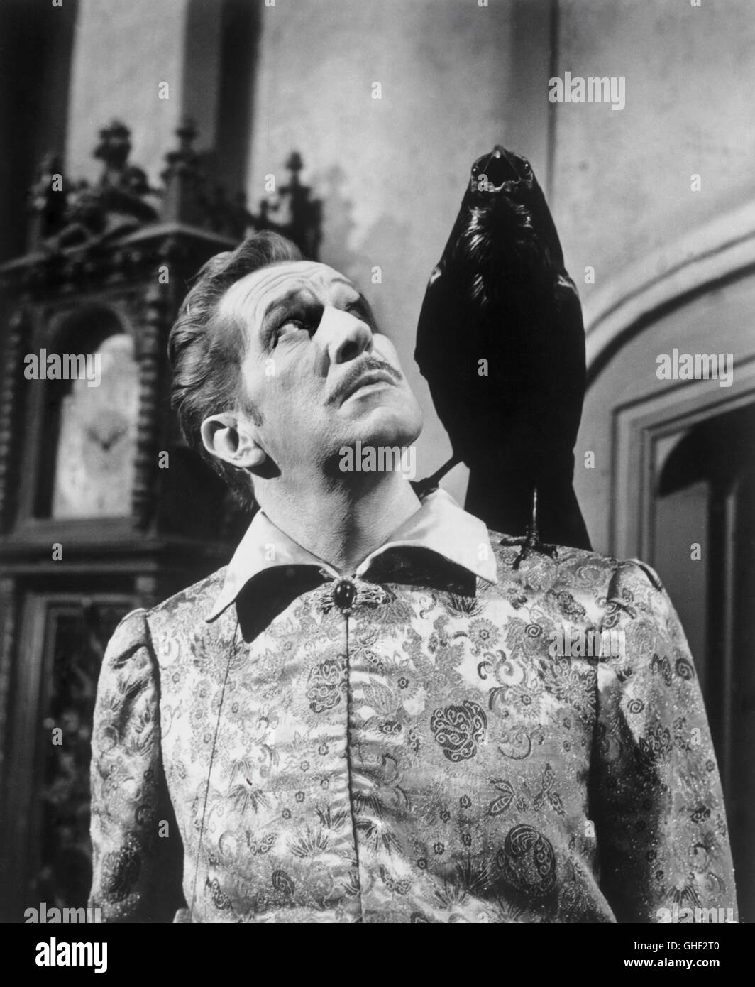 Le corbeau USA 1963 Roger Corman, M. Craven (Vincent Price) et le ...