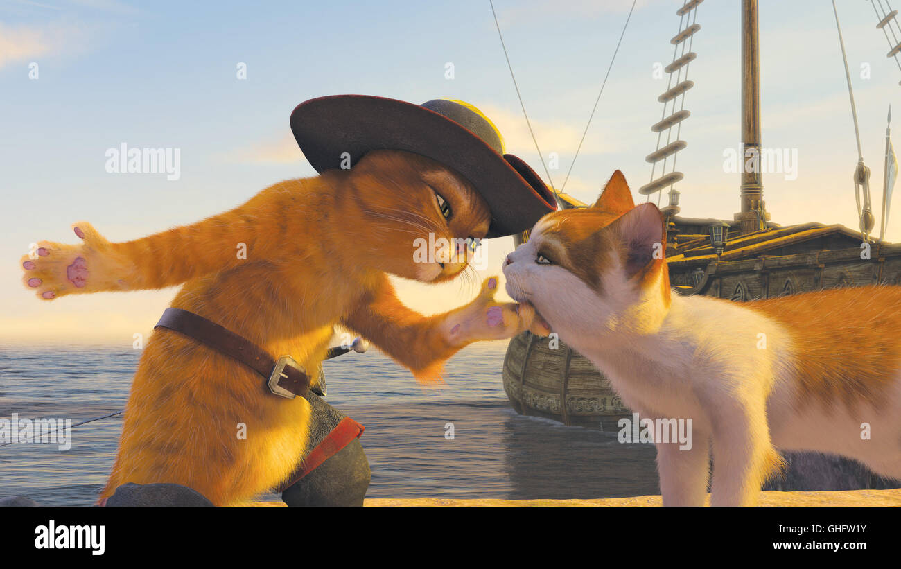 Shrek der Dritte / Der gestiefelte Kater mit einer senneur ...