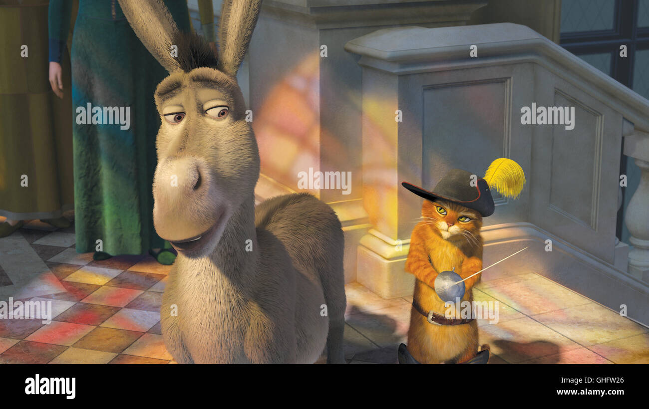 Shrek der Dritte / Esel und gestiefelter Kater Regie : Chris Miller ...