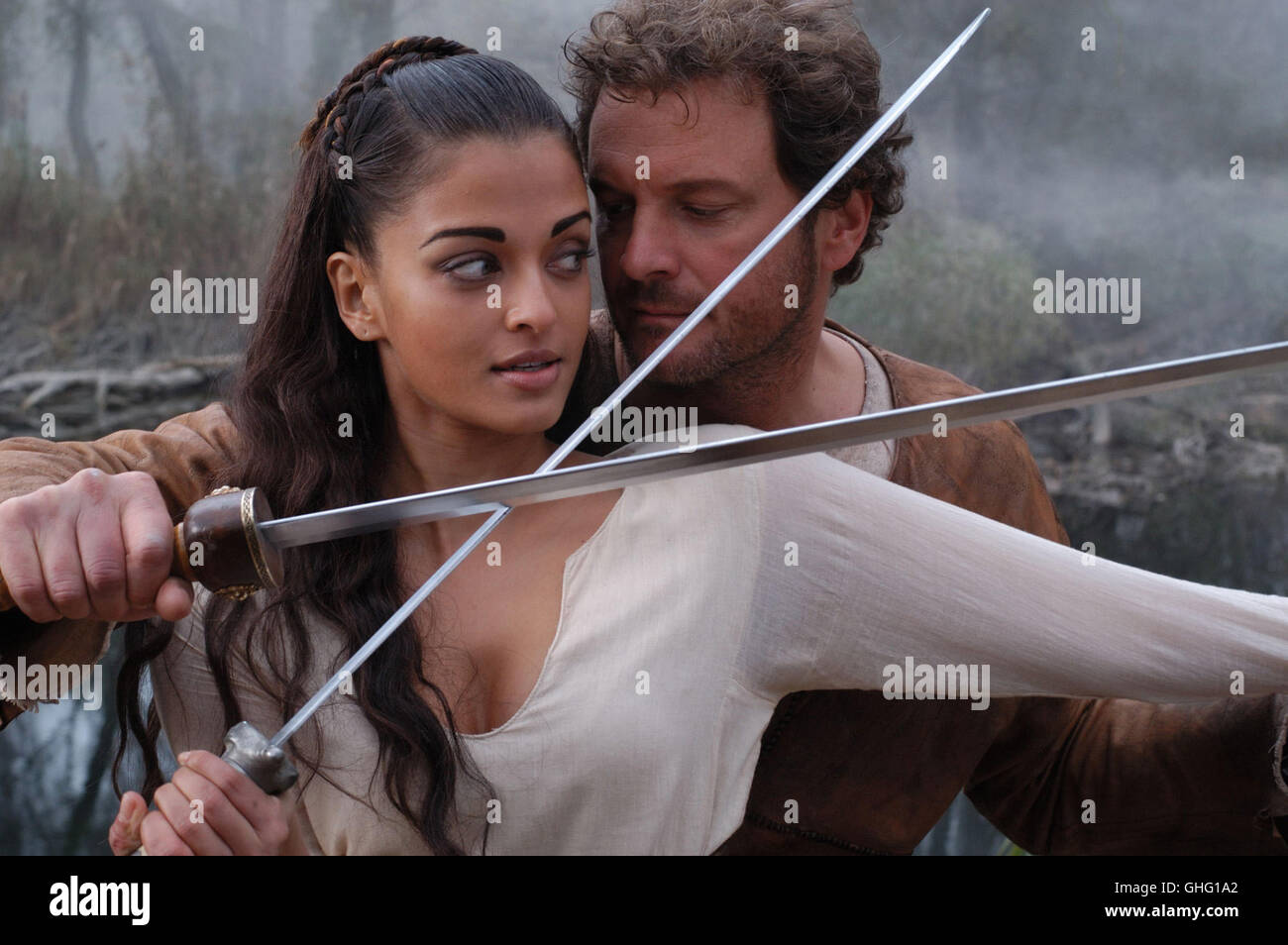 Aurelius (Colin Firth) und die byzantinische Mira Kriegerin (Aishwarya ...