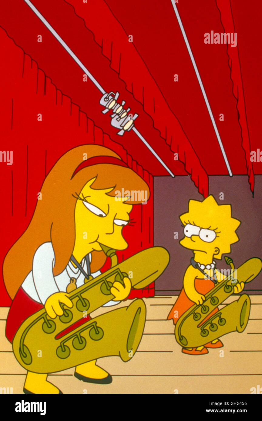 Les Simpons, US-American Film (depuis 1989). Photo : Lisa Marie Simpson ...