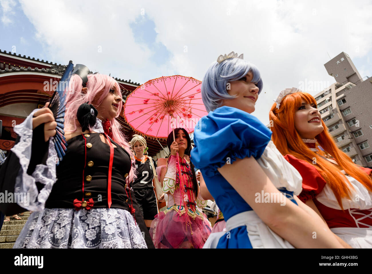 Video game cosplay character parade Banque de photographies et d’images ...