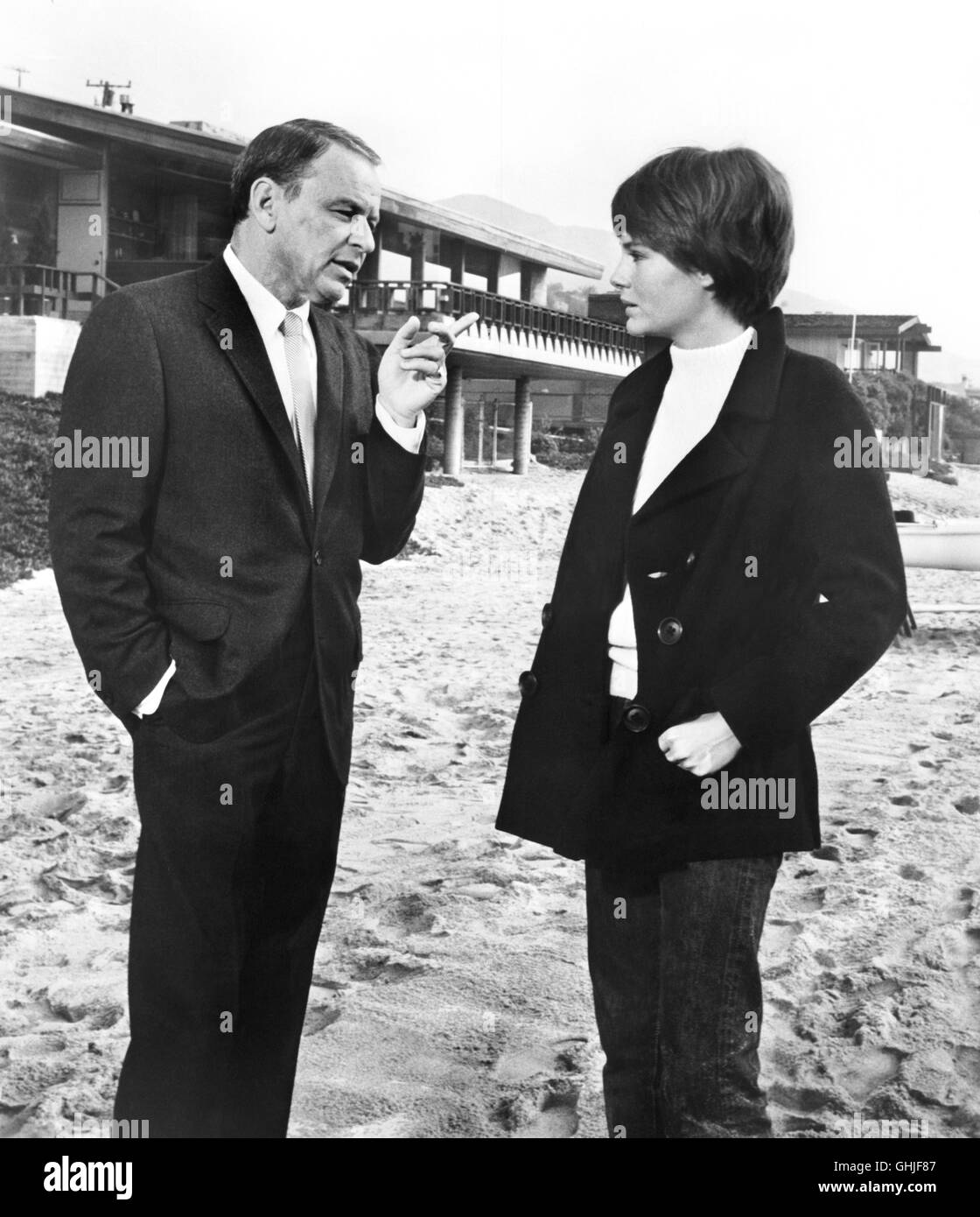 Jacqueline bisset Banque d'images noir et blanc - Alamy