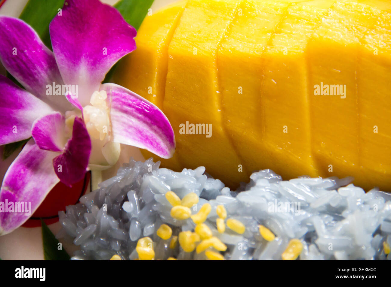 Fleur de riz jaune Banque de photographies et d’images à haute ...