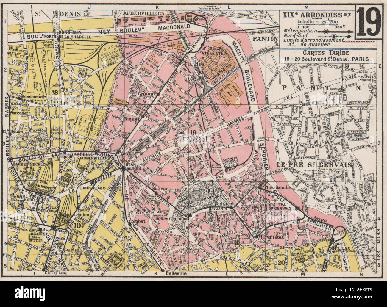 19eme arrondissement paris Banque de photographies et d’images à haute ...