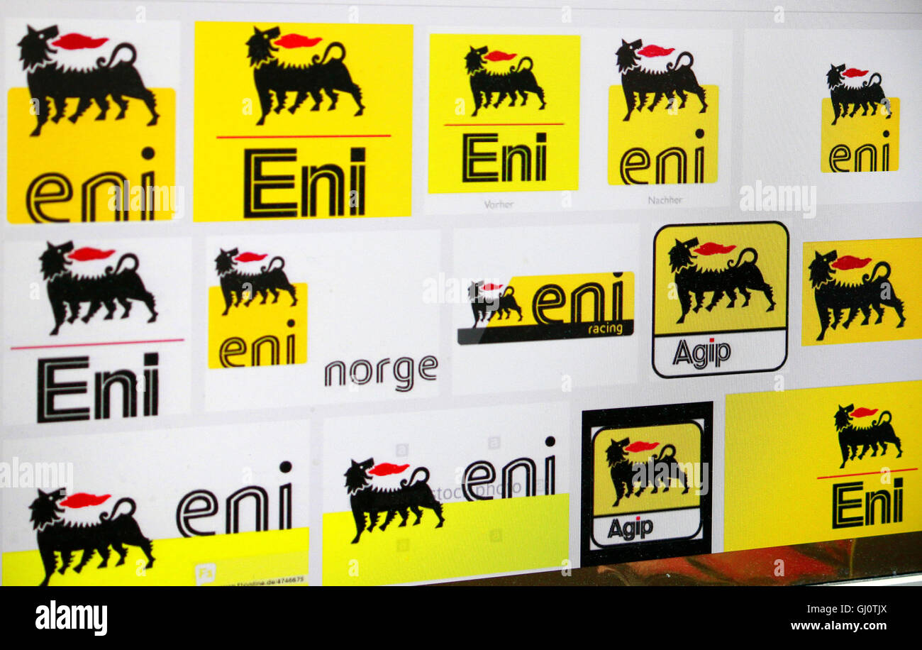 Logo eni Banque de photographies et d’images à haute résolution - Alamy