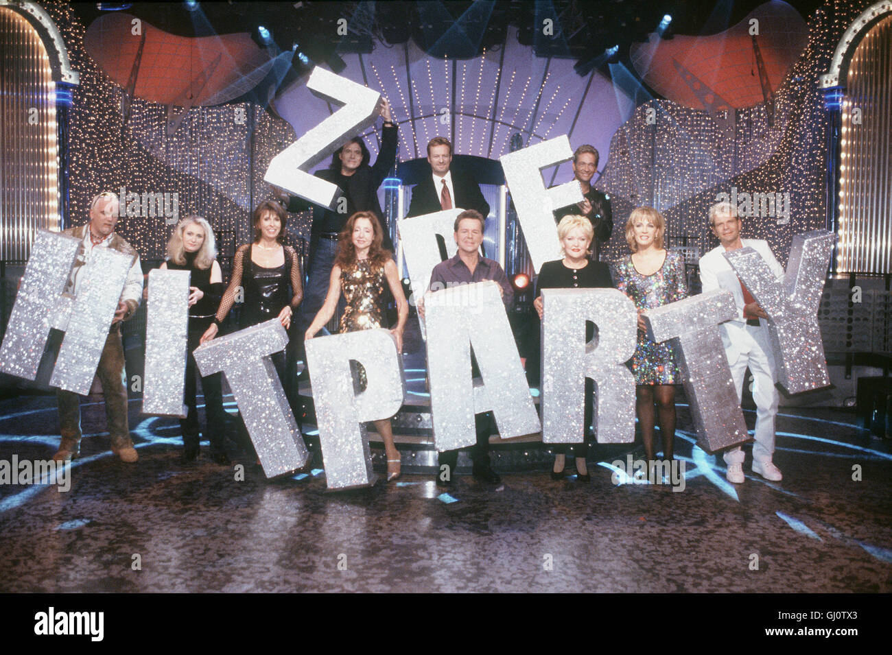 DIE ZDF-HITPARTY- Mit dabei : AXEL BAUER, NICOLE, IREEN SHEER, Vicky ...