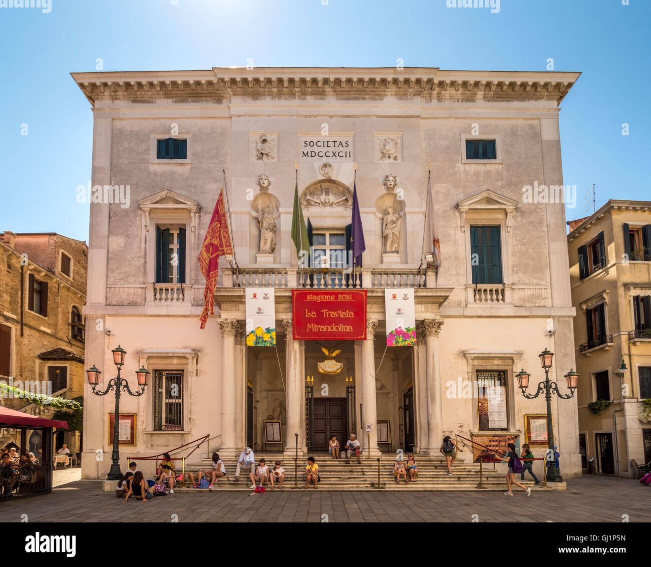 Teatro La Fenice, l'opéra de Venise, Italie Photo Stock - Alamy Teatro La Fenice, l'opéra de Venise, Italie Photo Stock - Alamy