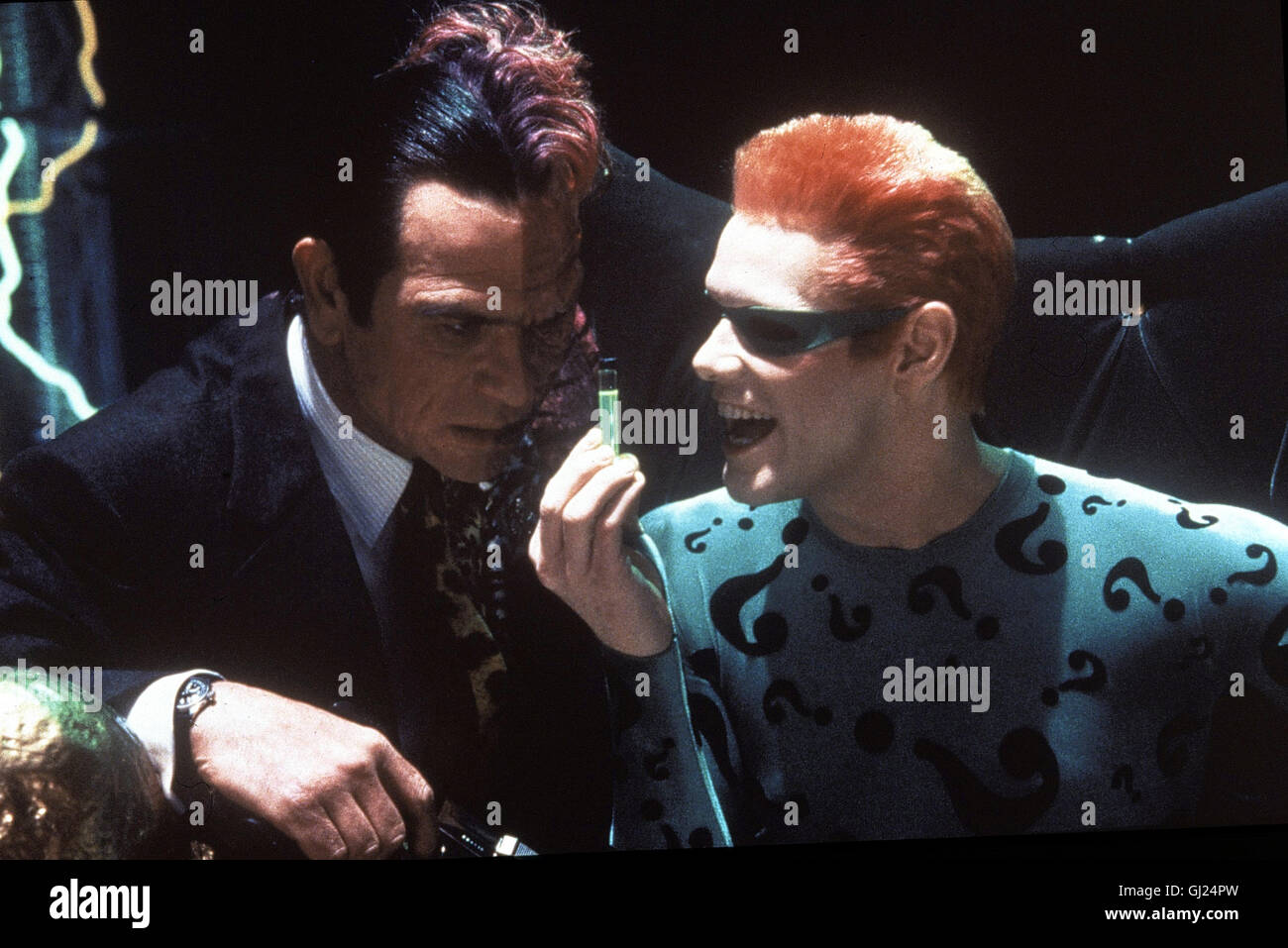 The riddler jim carrey Banque de photographies et d’images à haute ...