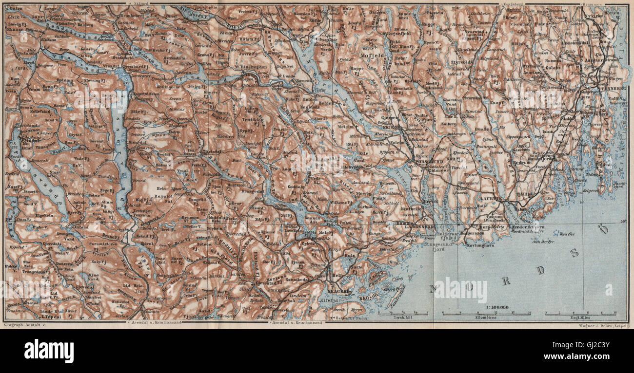 Carte de tonsberg Banque de photographies et d’images à haute ...