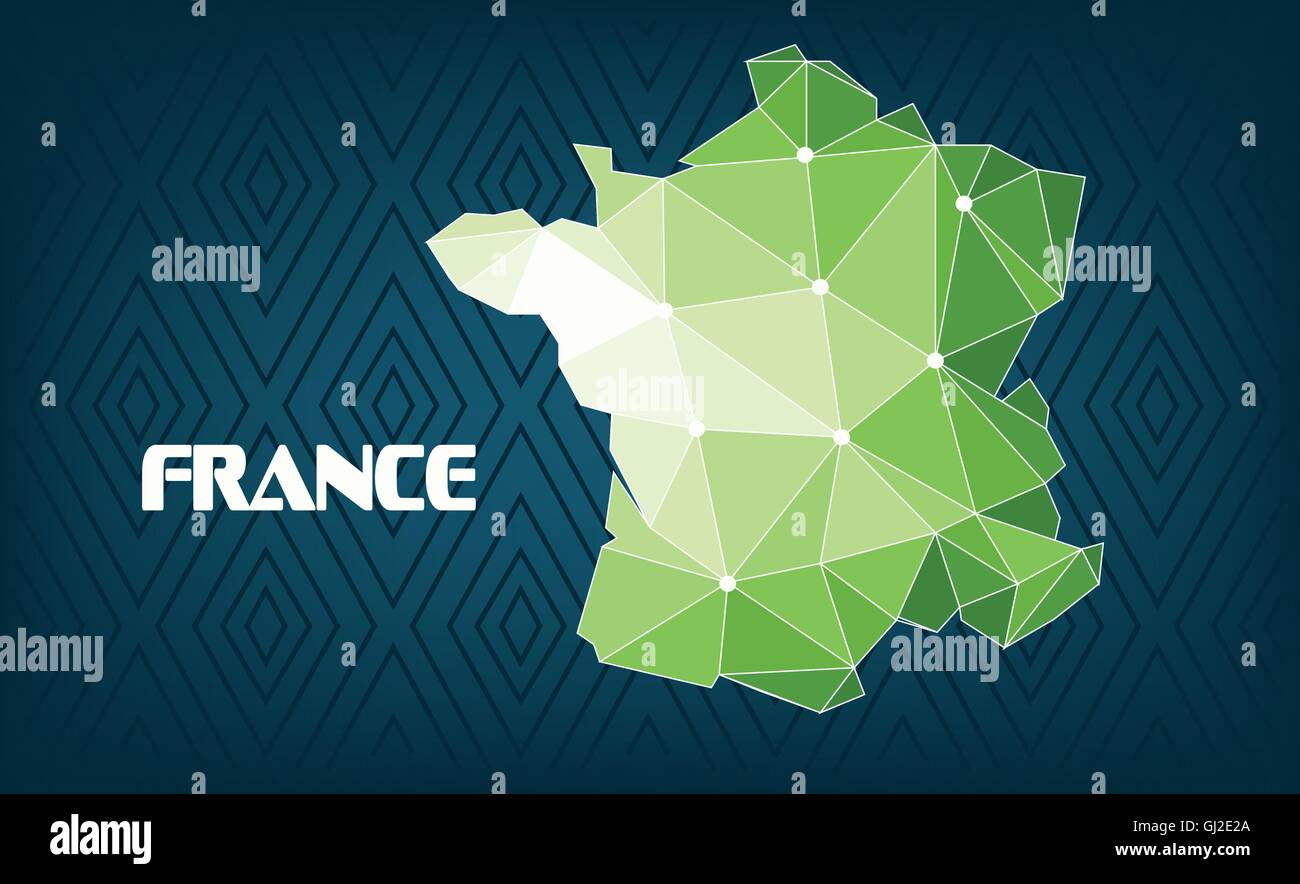 The triangle paris Banque d'images vectorielles - Alamy