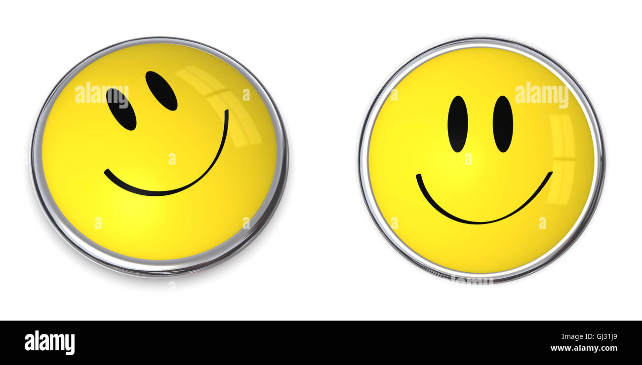 Smile smiley sticker label emoticon Banque de photographies et d’images ...