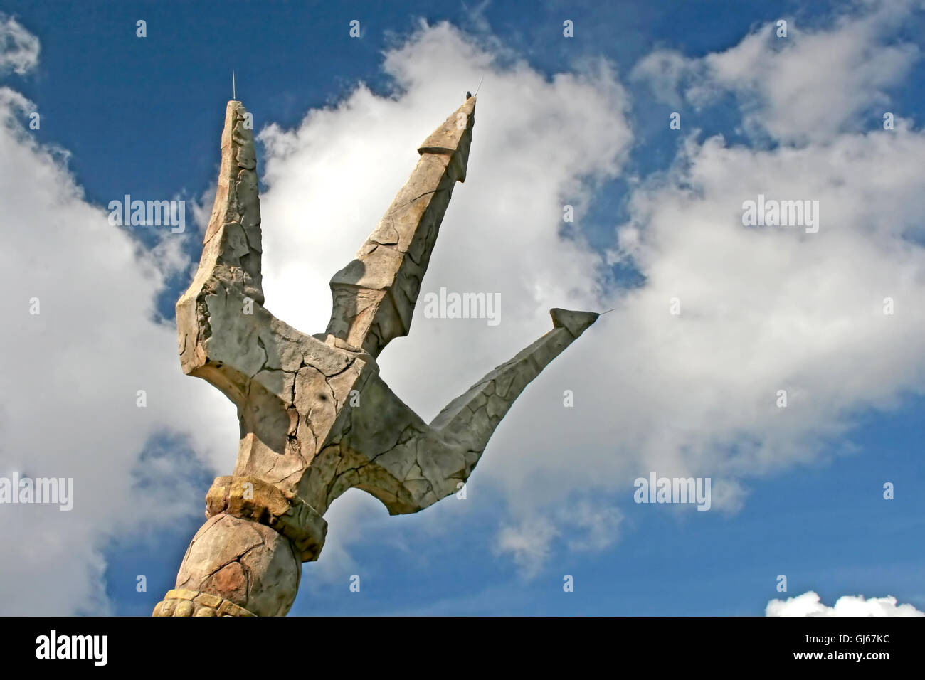 Poseidon sculpture trident Banque de photographies et d’images à haute ...