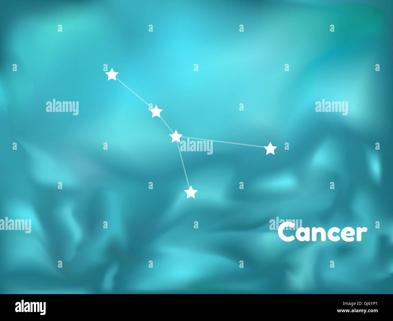 Cancer zodiac sign constellation Banque de photographies et d’images à ...