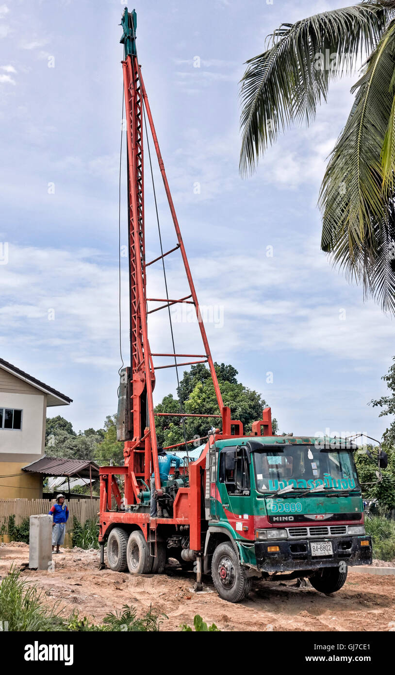 Machine drilling rigs Banque de photographies et d’images à haute ...