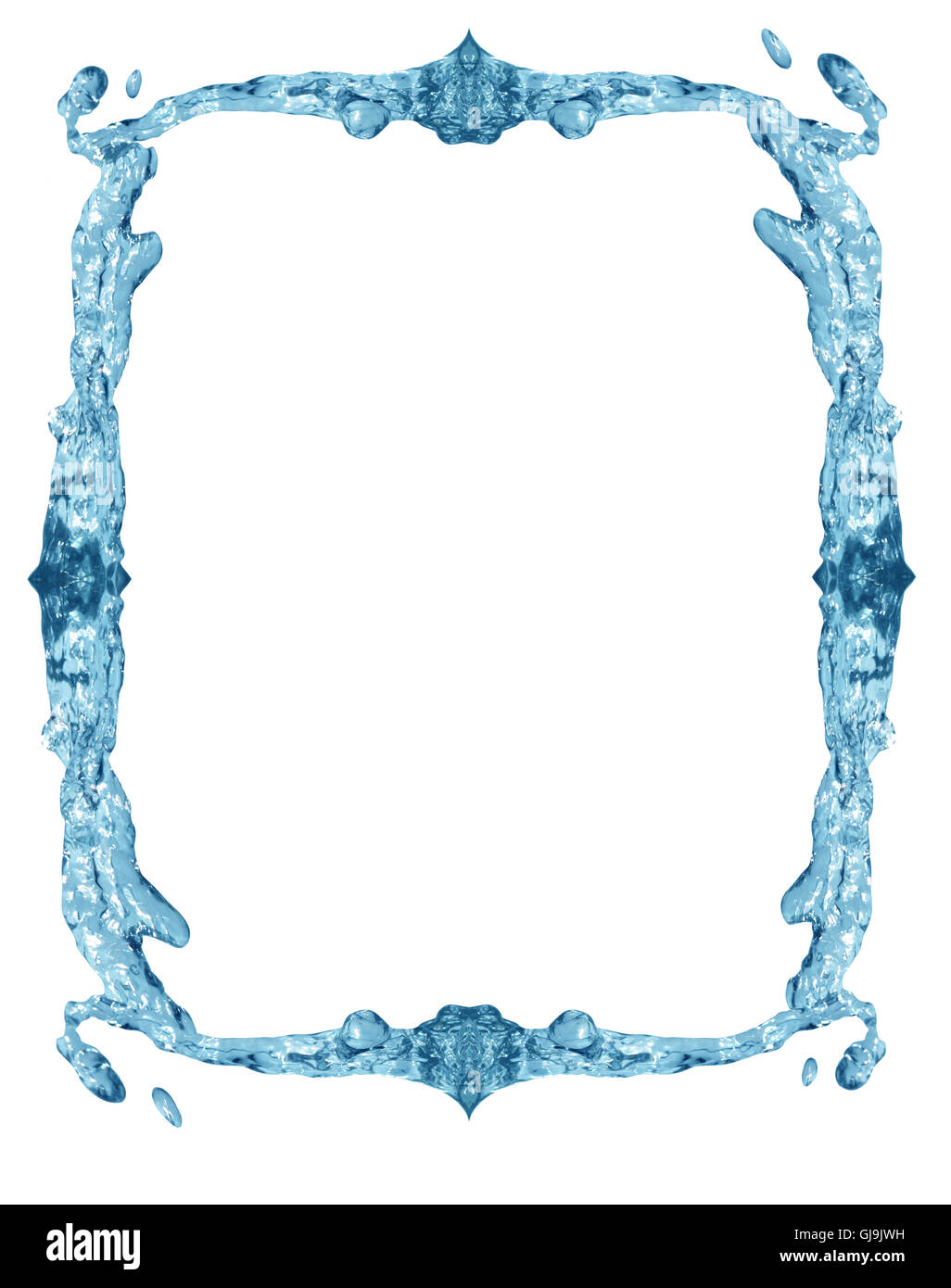 Water frame Banque de photographies et d’images à haute résolution - Alamy