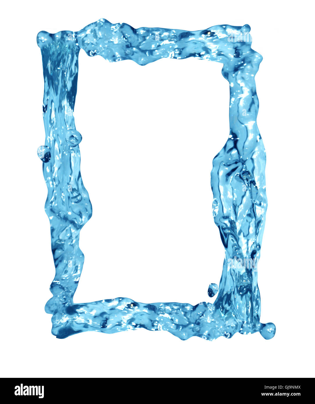 Water frame Banque de photographies et d’images à haute résolution - Alamy