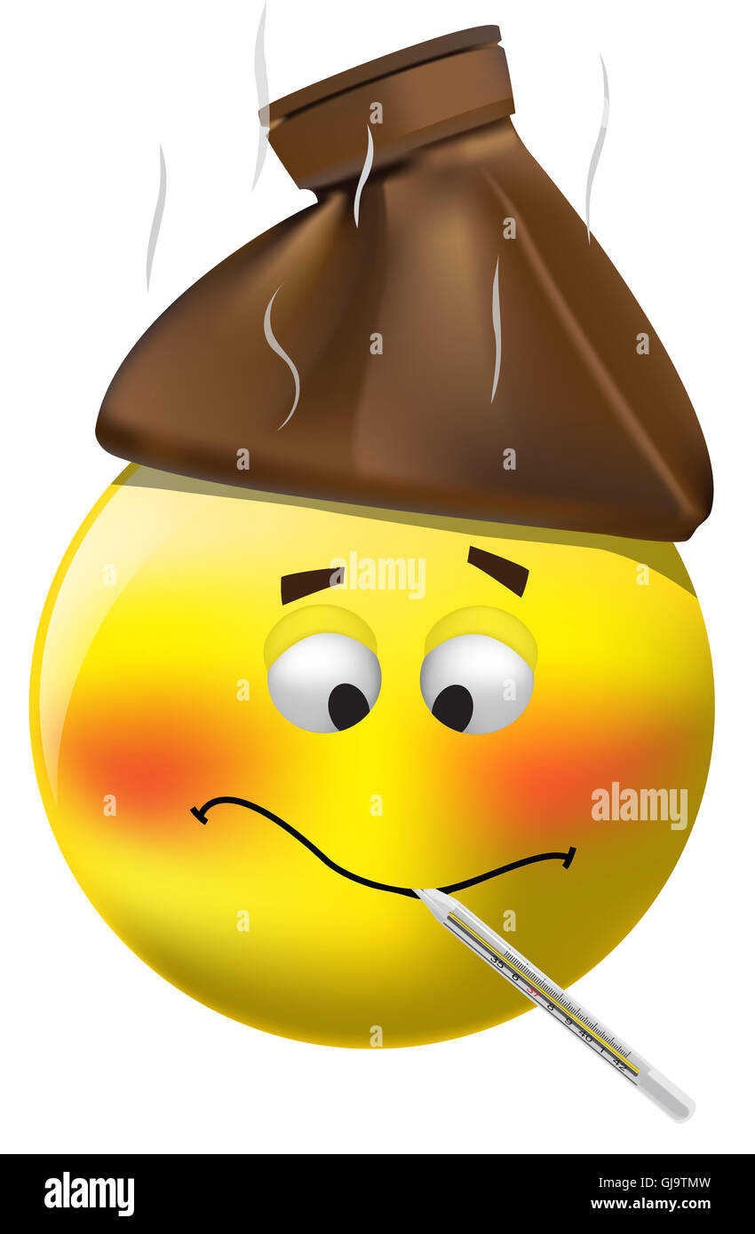 Smiley malade Banque de photographies et d’images à haute résolution ...