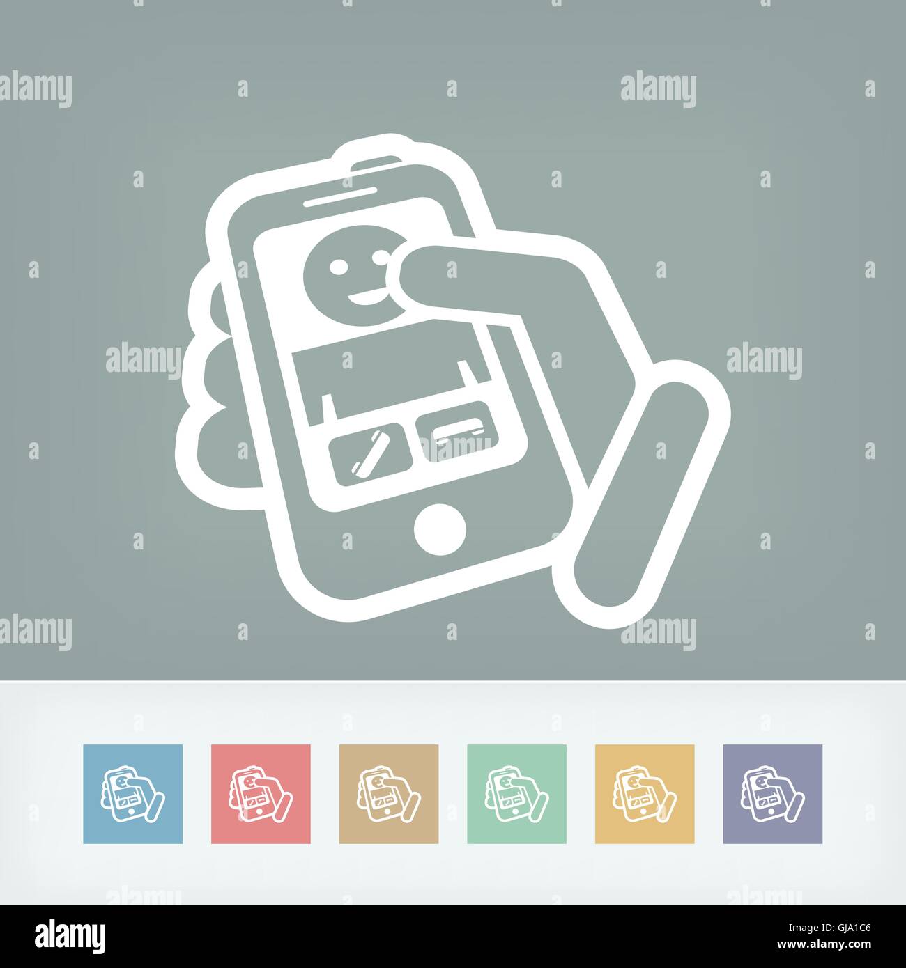 Icône d'appel entrant Banque de photographies et d’images à haute ...