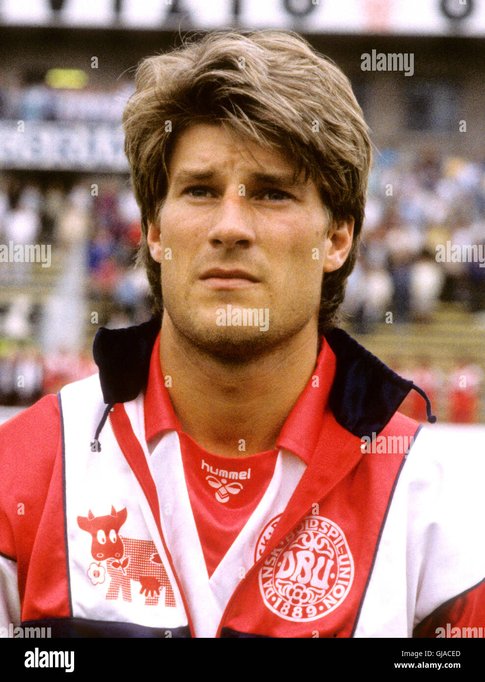 MICHAEL LAUDRUP footballeur à Barcelone 1990 Photo Stock - Alamy