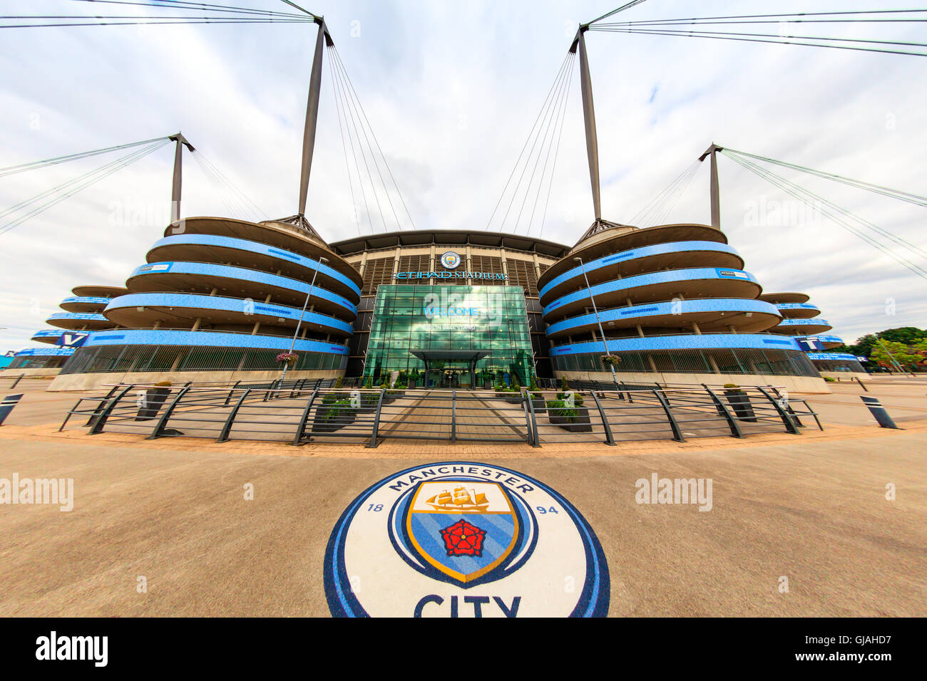 Etihad Stadium est le foyer de English Premier League Manchester City ...