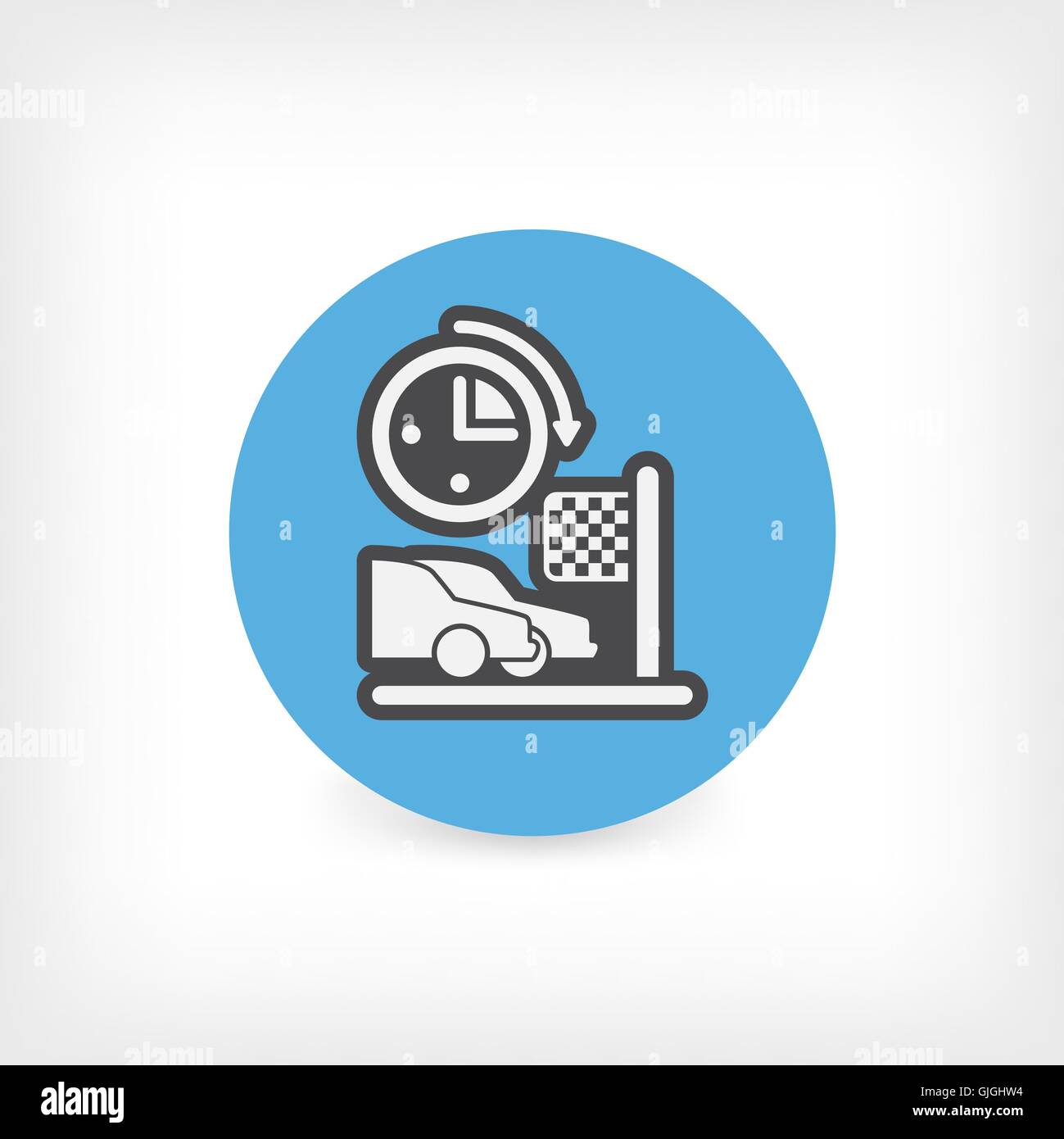 Championne de courses plates Banque d'images vectorielles - Alamy