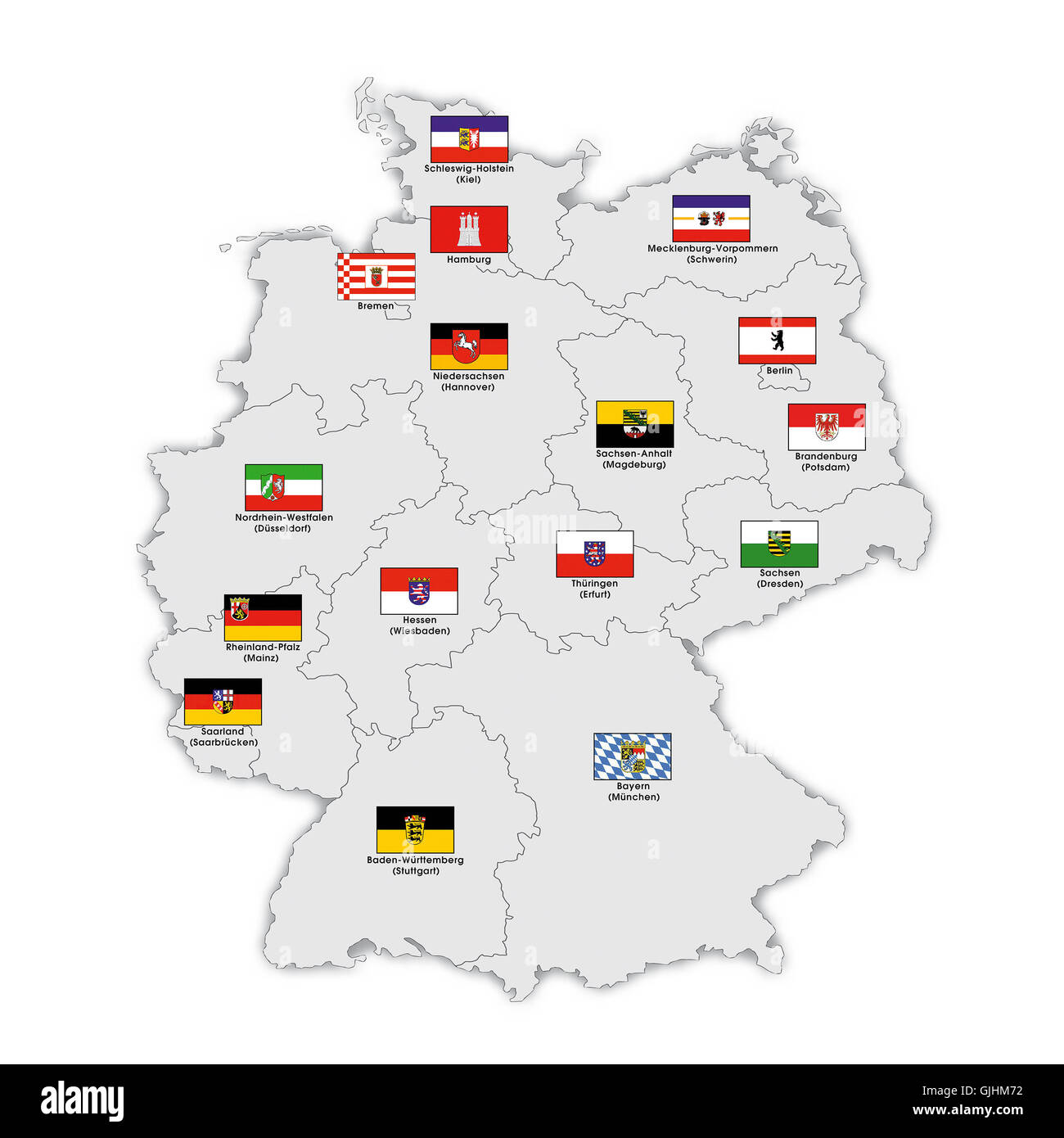 Carte de l'atlas de la carte du monde Photo Stock - Alamy