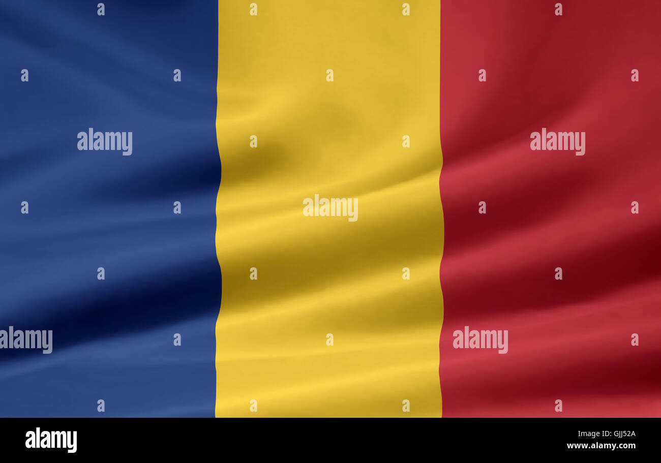 Drapeau roumain Banque de photographies et d’images à haute résolution ...