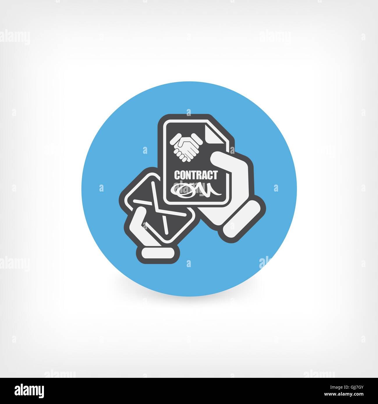 Contrato de trabajo Banque d'images vectorielles - Page 3 - Alamy