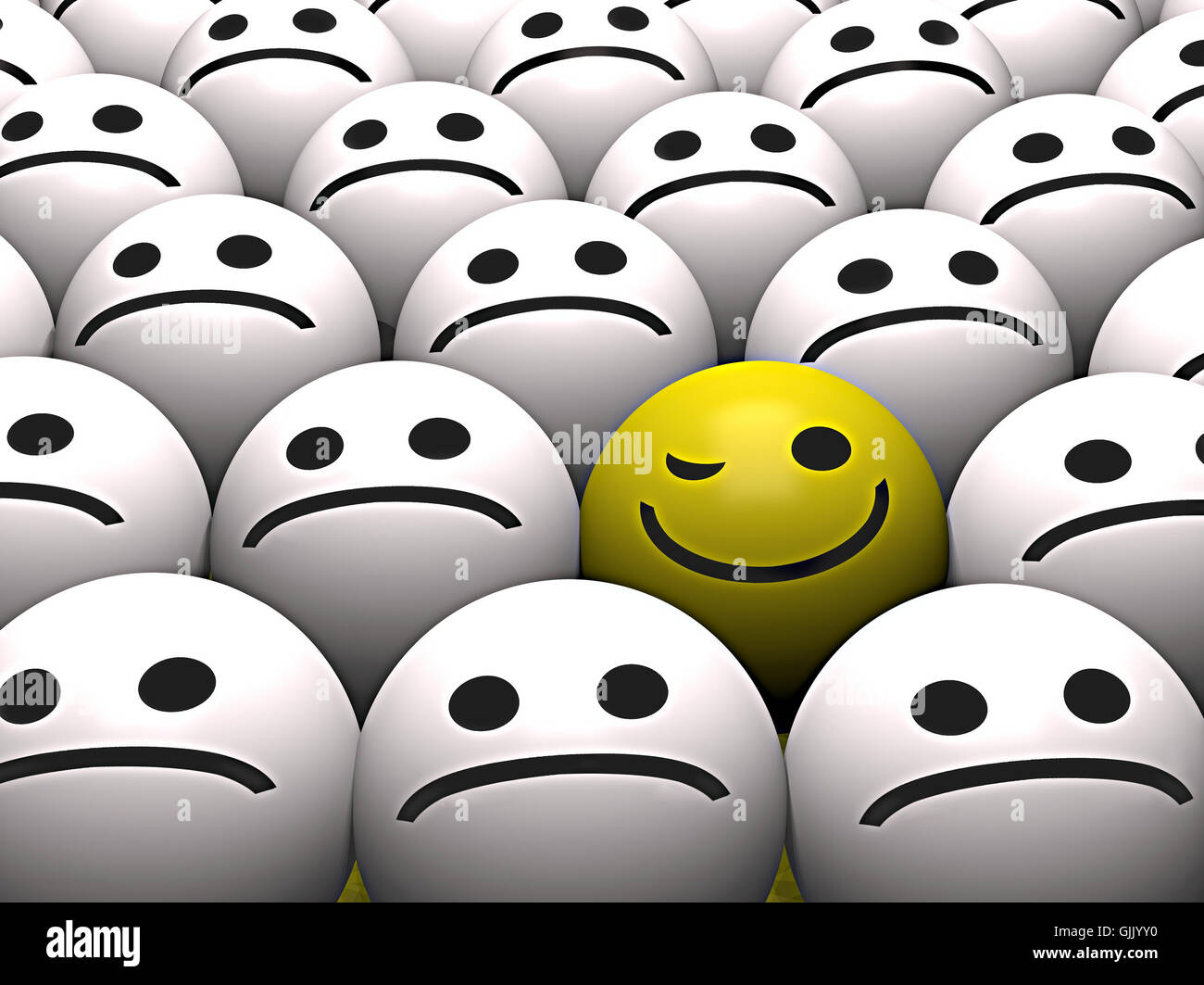 Smiley clin d'oeil Banque de photographies et d’images à haute ...