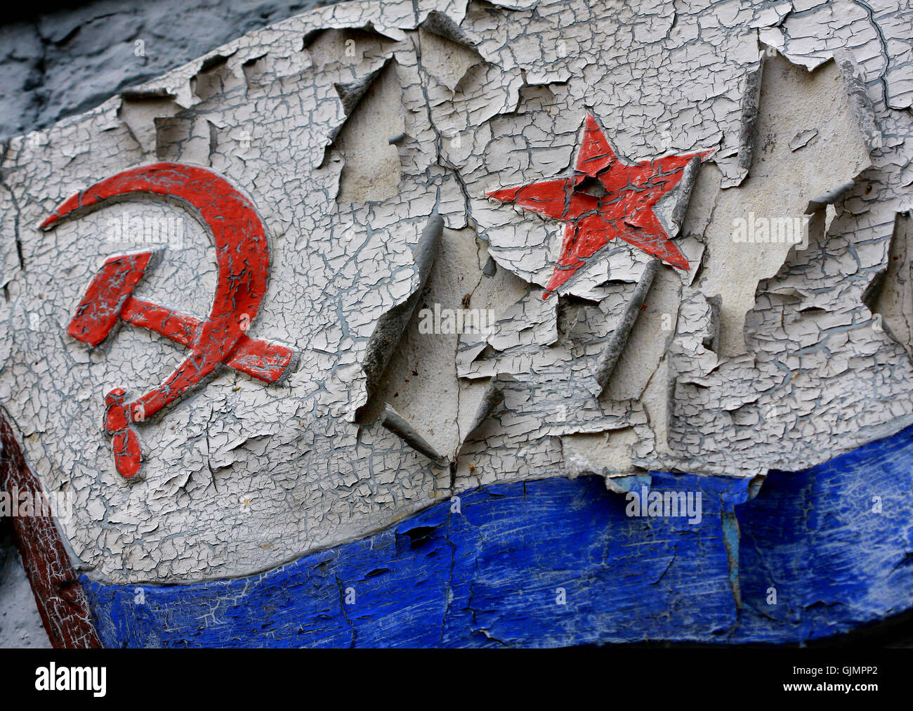 Drapeau cccp Banque de photographies et d’images à haute résolution - Alamy