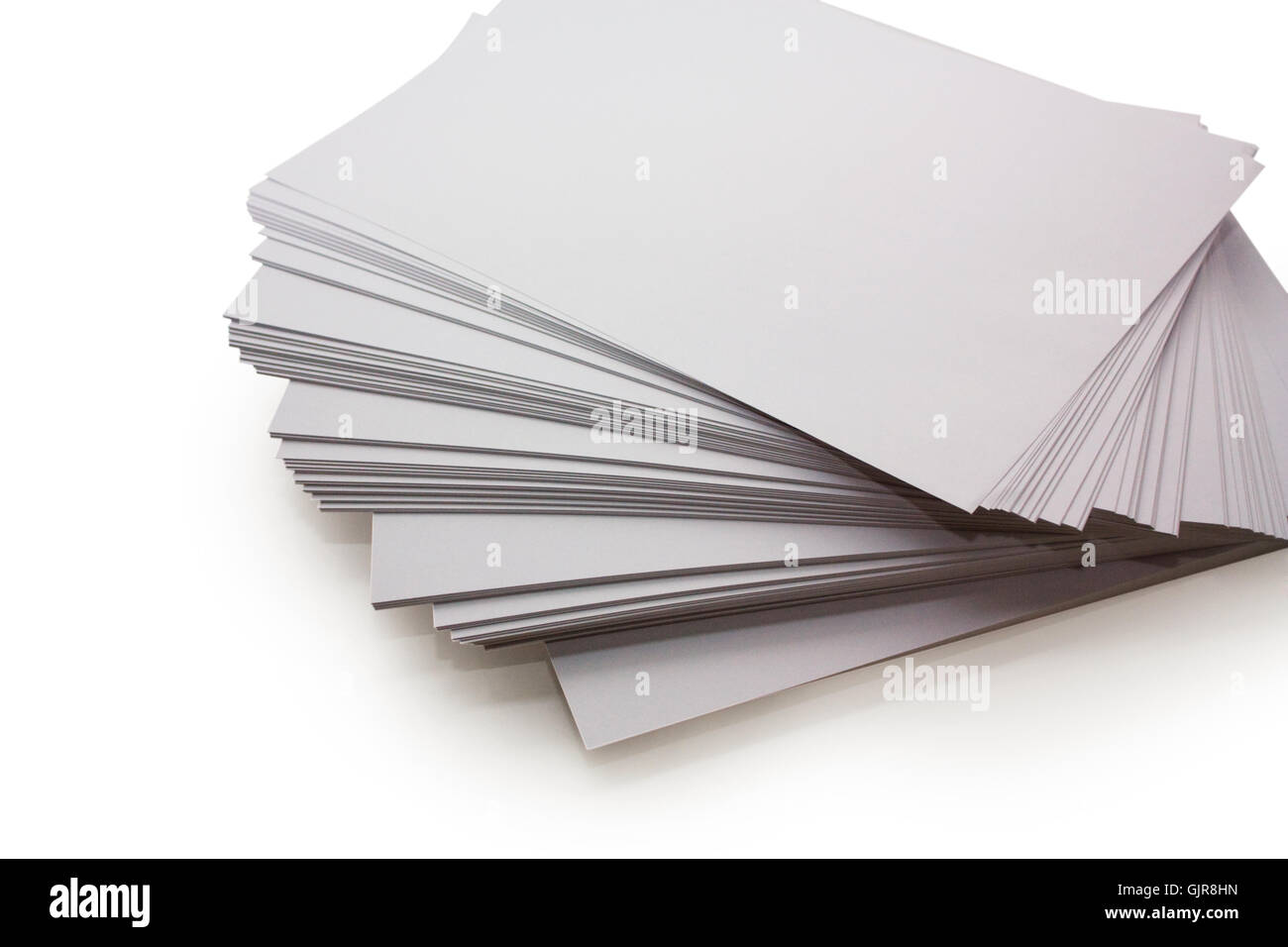 Tas de feuilles de papier Banque de photographies et d’images à haute ...