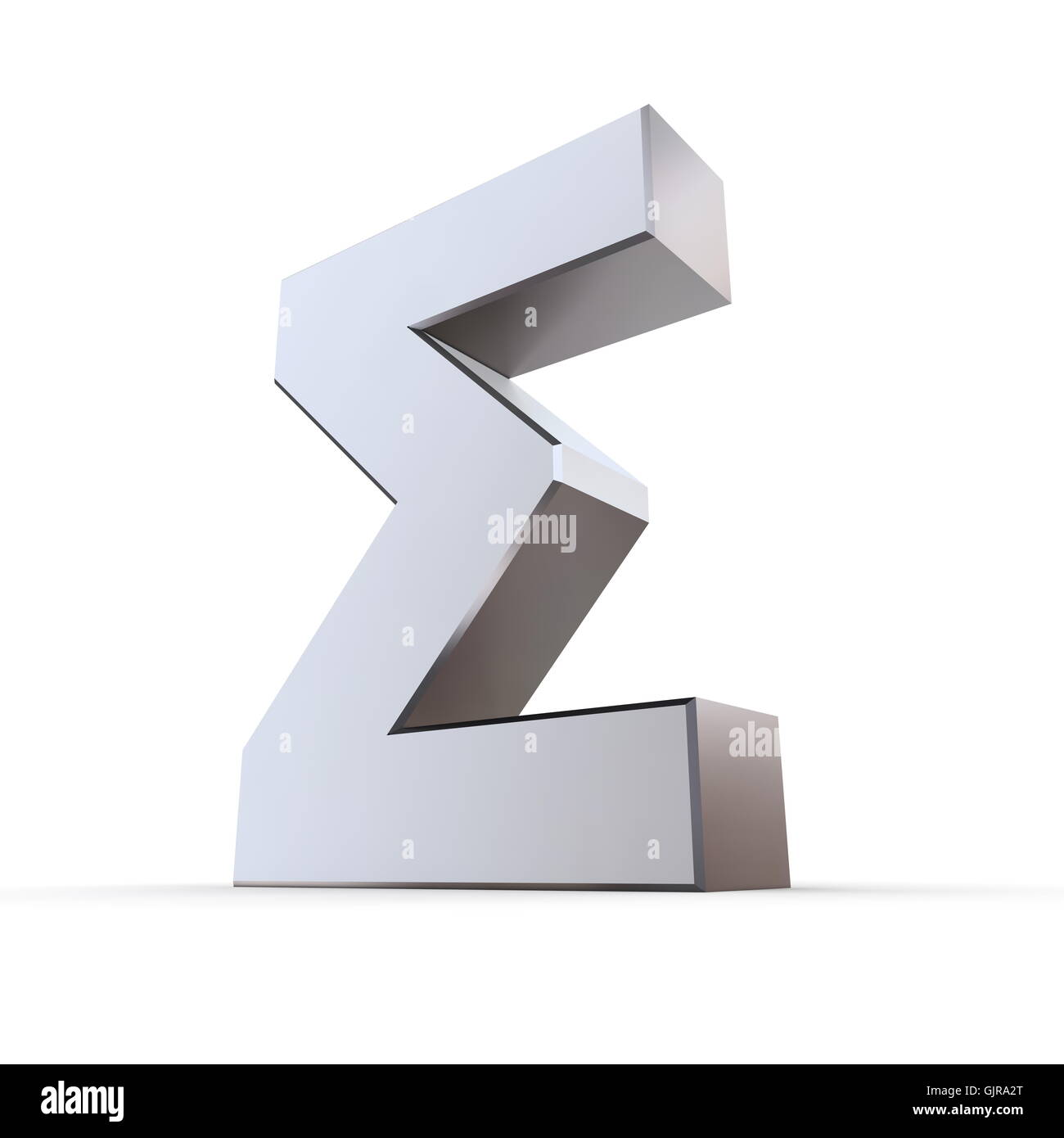 Lettre Grecque Sigma Banque d'image et photos - Alamy