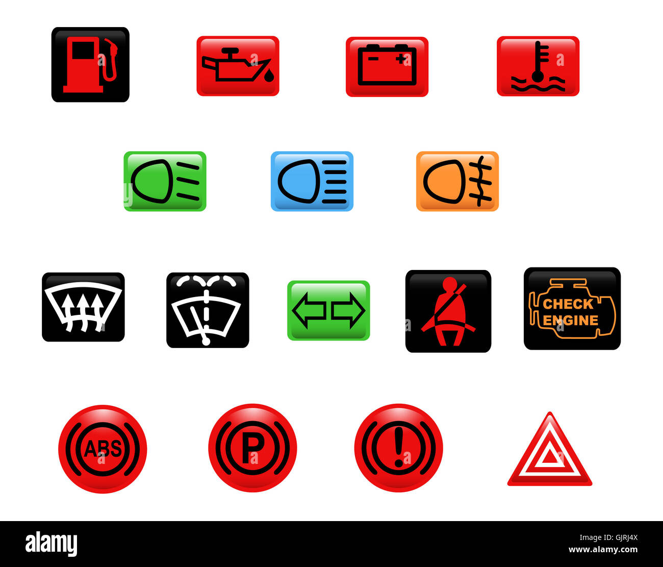 Feux de détresse voiture Banque de photographies et d’images à haute ...